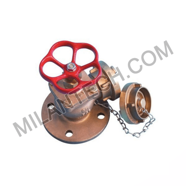 LANDING VALVE DIN 86211, DN50 DEG., IN: FLANG PN16, OUT: STOR C BRASS ...