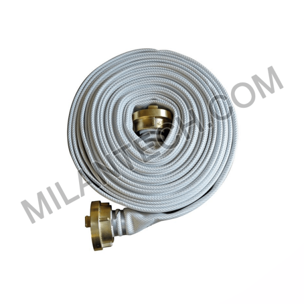 FIRE HOSE WHITE 2”, 20 M, STORZ-C, BRASS - شرکت میلان صنعت